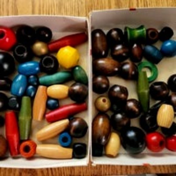 various | Office | Wood Beads Vintage | Poshmark
